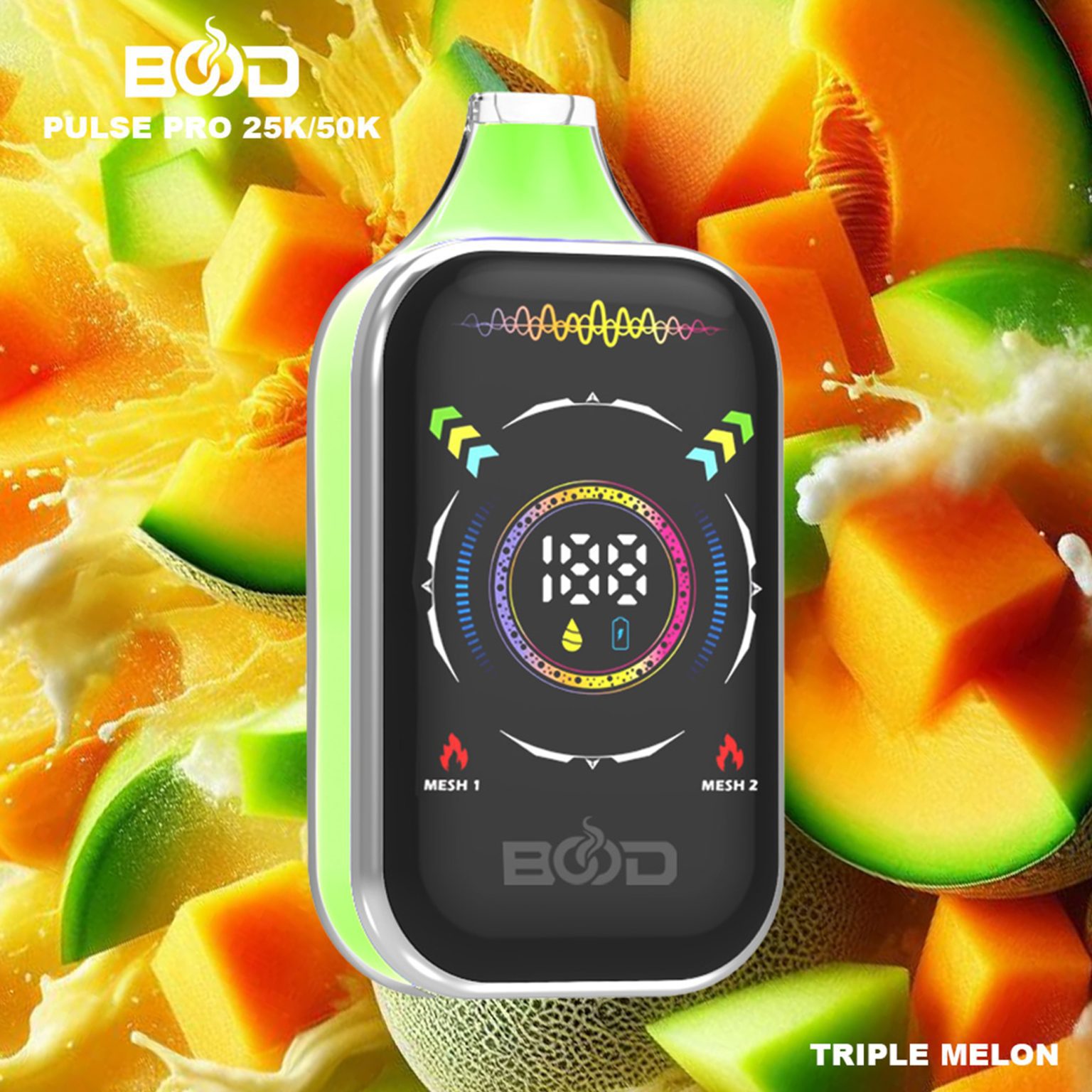 Bood Pulse Pro Vape 25000 50000 Big Puffs Disposable E-cigaratte Vape ...